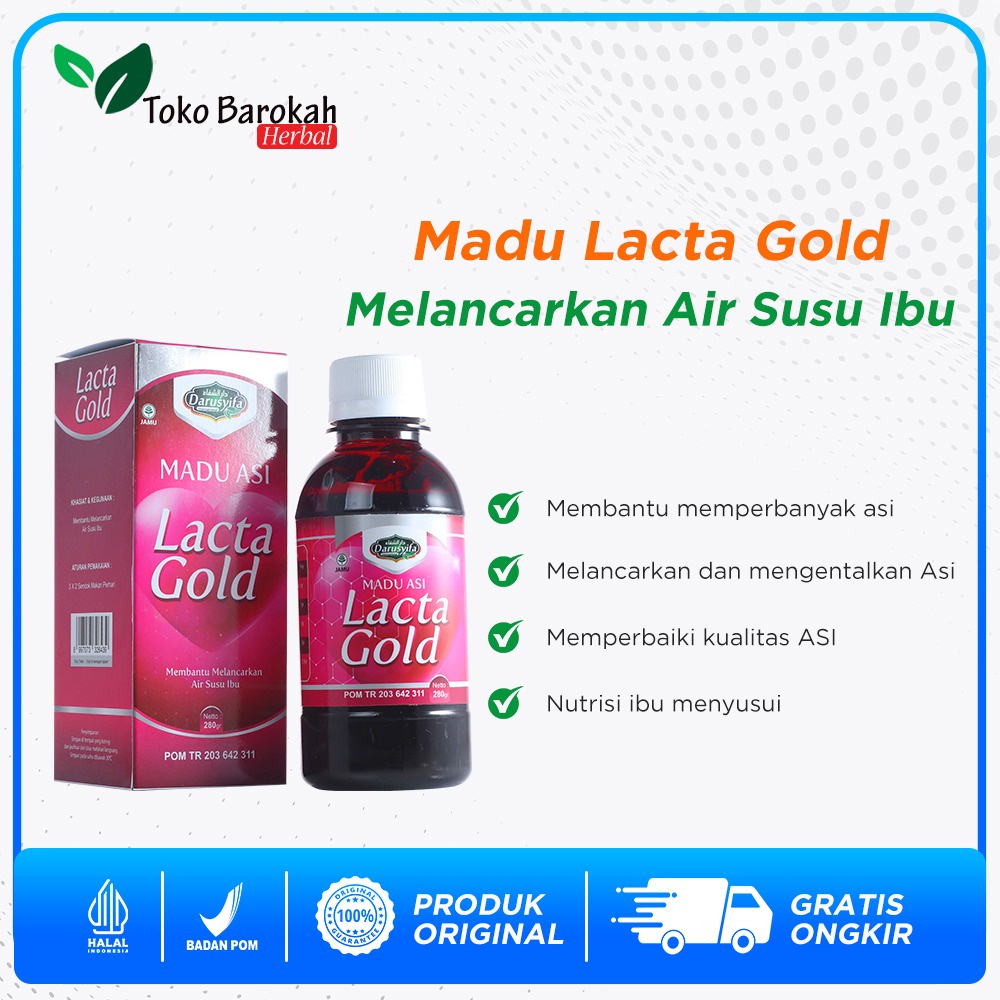 Jual Madu Asi Lacta Gold Membantu Mlencarkan Air Susu Ibu | Shopee ...