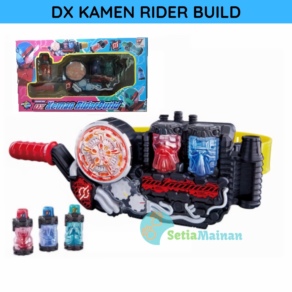 Jual Mainan Anak Figur Sabuk Kamen Rider DX Build Driver Lampu Suara ...
