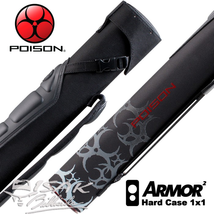 Jual Poison 1x1 Armor - Hard Cue Case - Tas Stick 1B1S Billiard Biliar ...