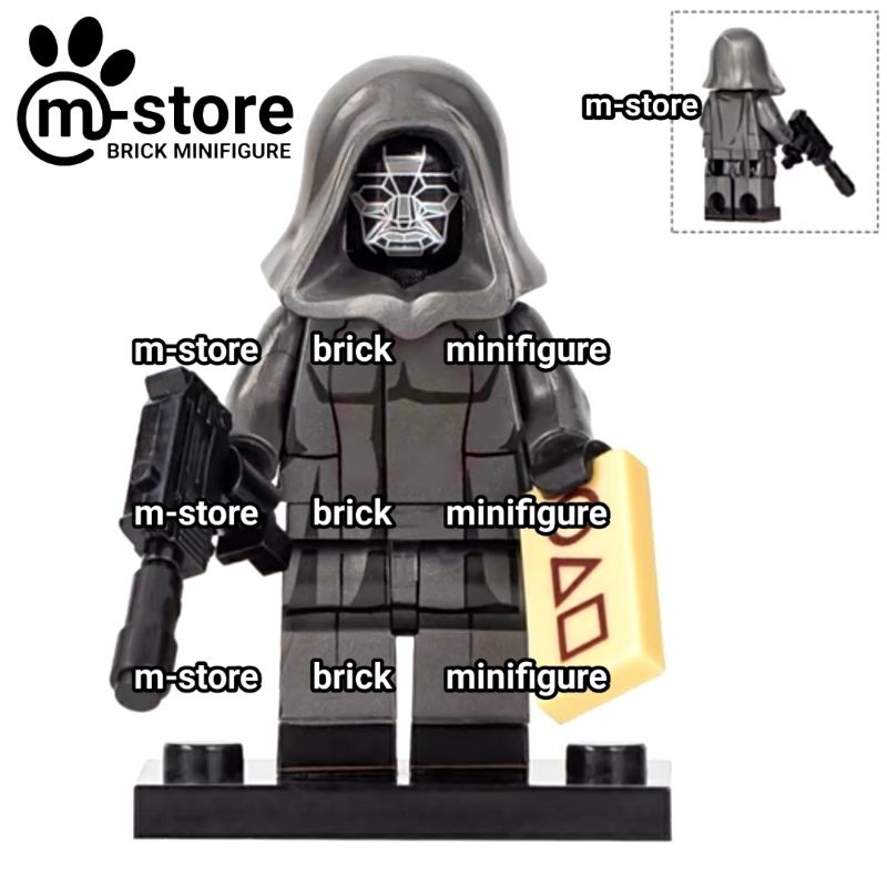 Jual brick squid game front man frontman hwang in-ho mini toy figure ...