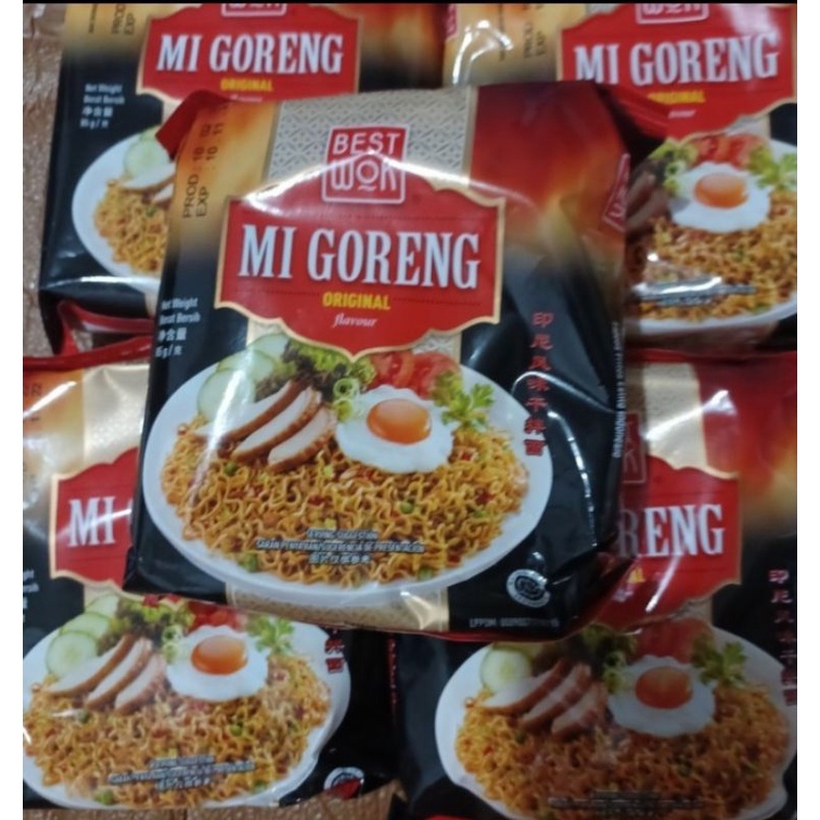 Jual Mie / Mi Goreng Instan Best Wok Original 85 gram | Shopee Indonesia