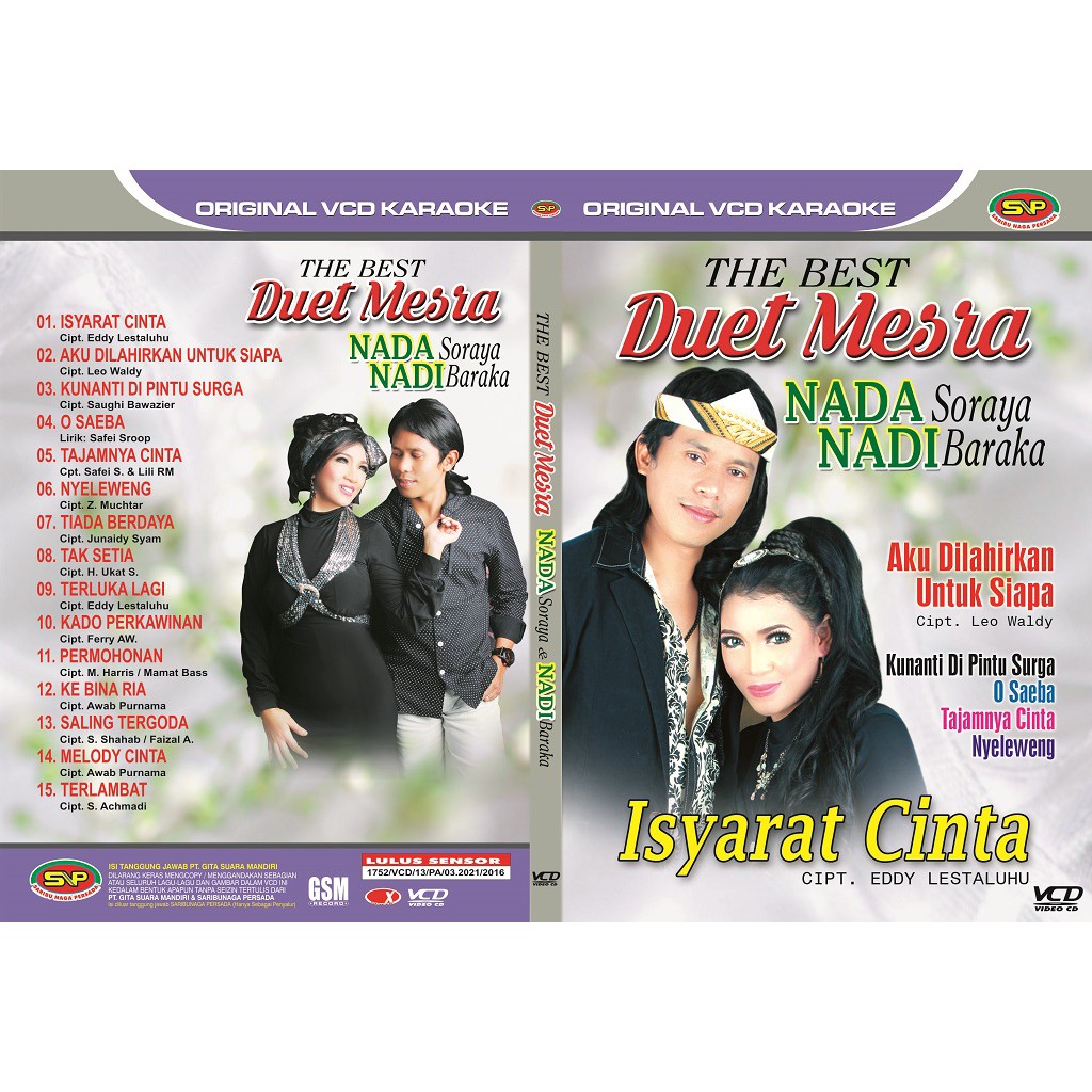 Jual Vcd Original Dangdut Lawas - The Best Duet Mesra Nada Nadi | Shopee Indonesia