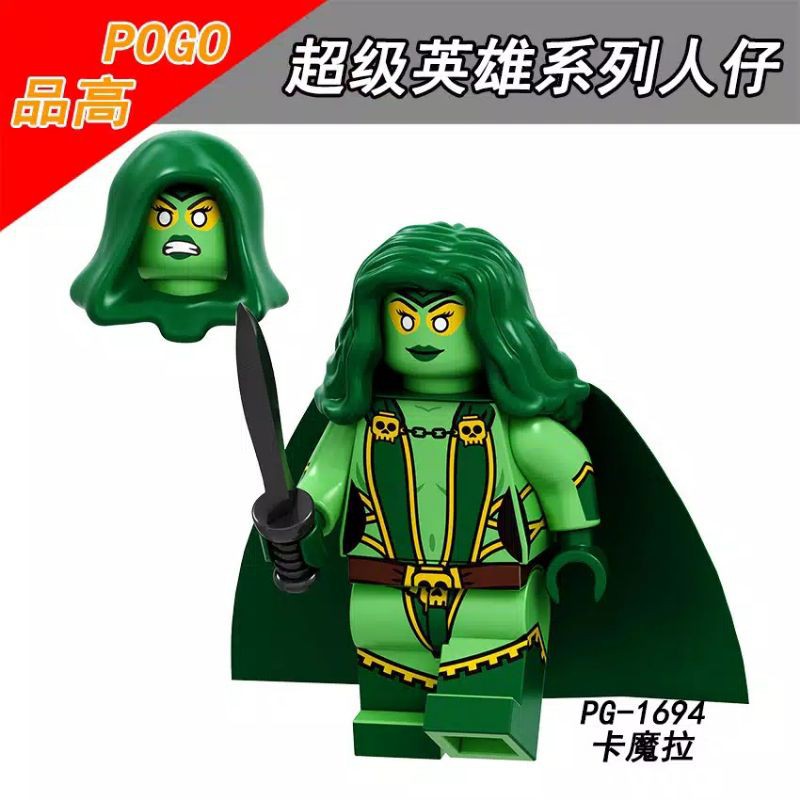 Jual Mainan anak Lego Minifigure Gamora PG1694 avengers marvel super ...