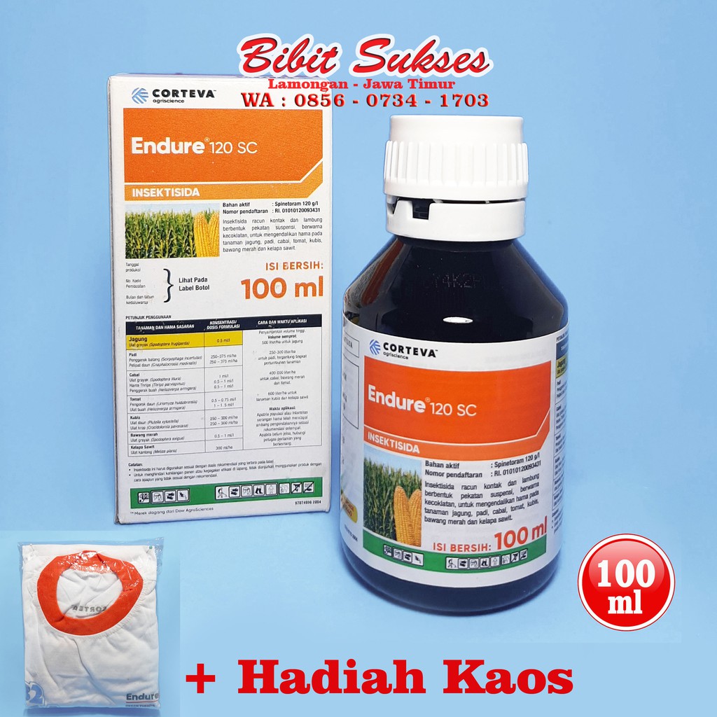 Jual Insektisida ENDURE 120SC 100ml Pembasmi Hama Tanaman Berhadiah ...