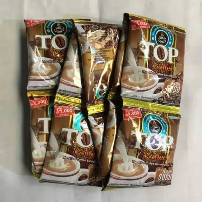 Jual KOPI TOP 1 RENTENG ISI 12 SACHET | Shopee Indonesia