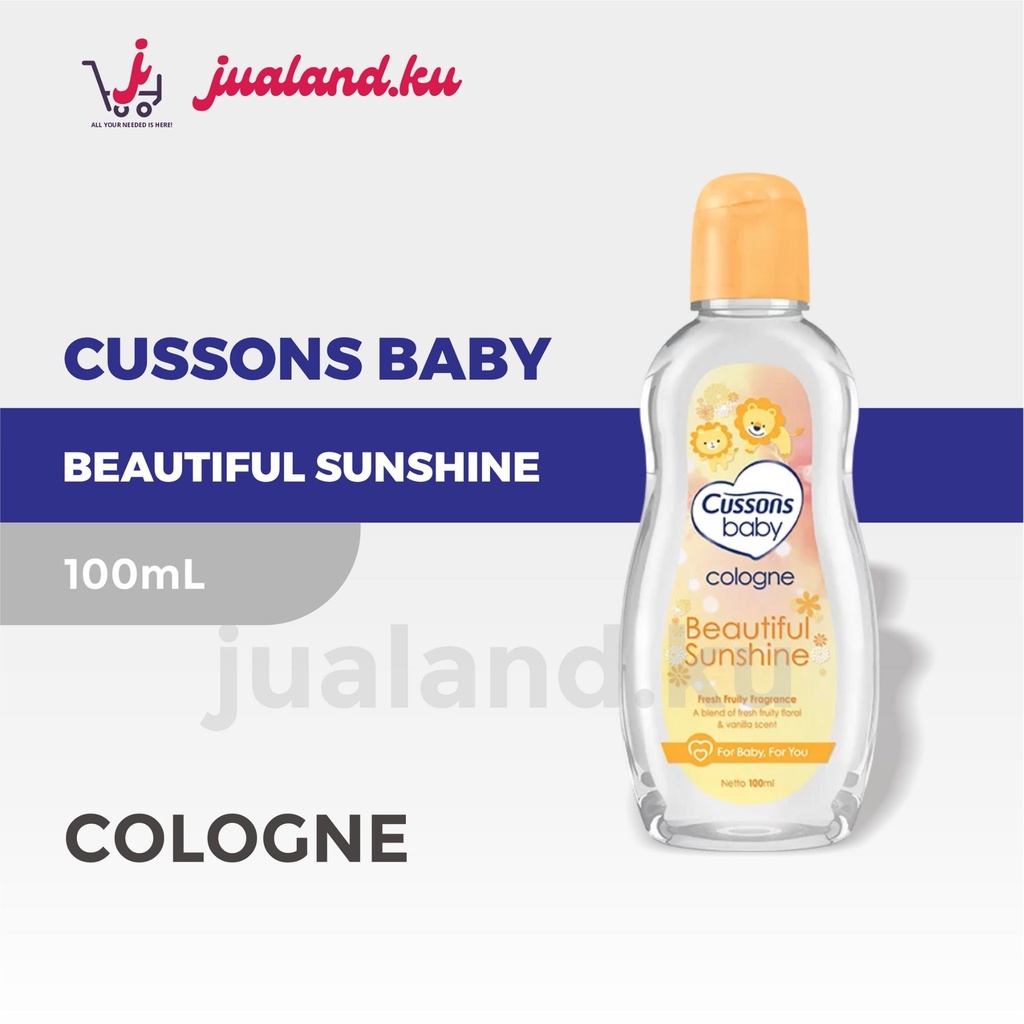 Jual Cussons Baby Cologne Cheerful Smile / Soft Touch / Lovely Kiss ...