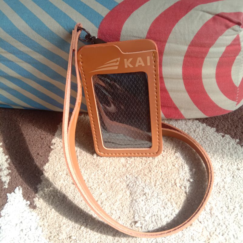 Jual Kalung ID Card Name Tag KERETA API / KAI Coklat | Shopee Indonesia