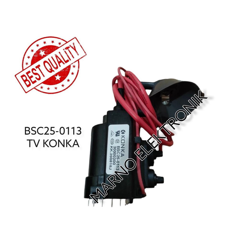 Jual PLAYBACK TV KONKA BSC25-0113 FLYBACK BSC 25-0113 FBT BSC 25 0113 ...