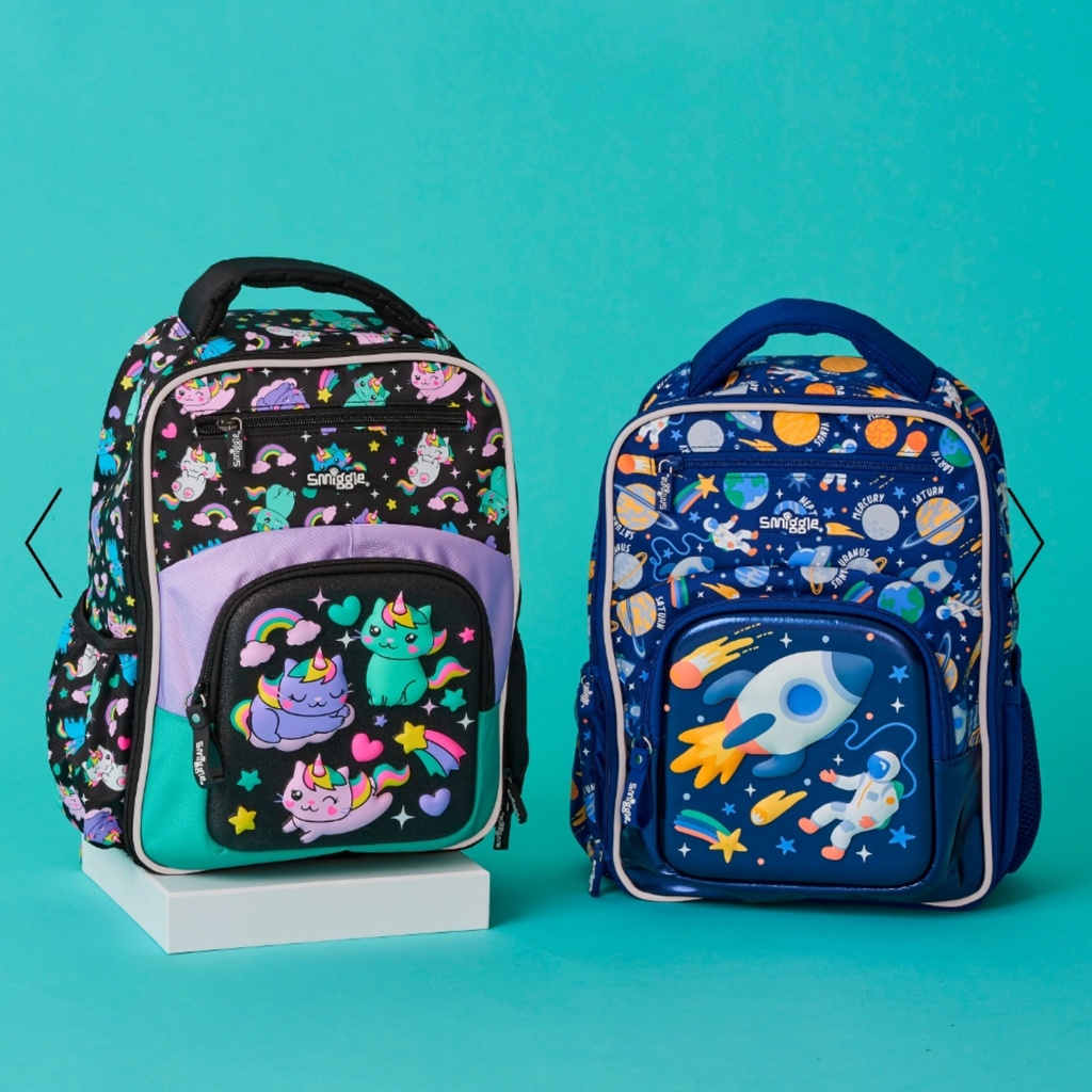 Jual Smiggle Sky Hi Junior Ultra Ergonomic Backpack | Shopee Indonesia