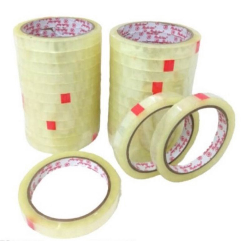 Jual Isolasi tape 12mm eceran per roll | Shopee Indonesia