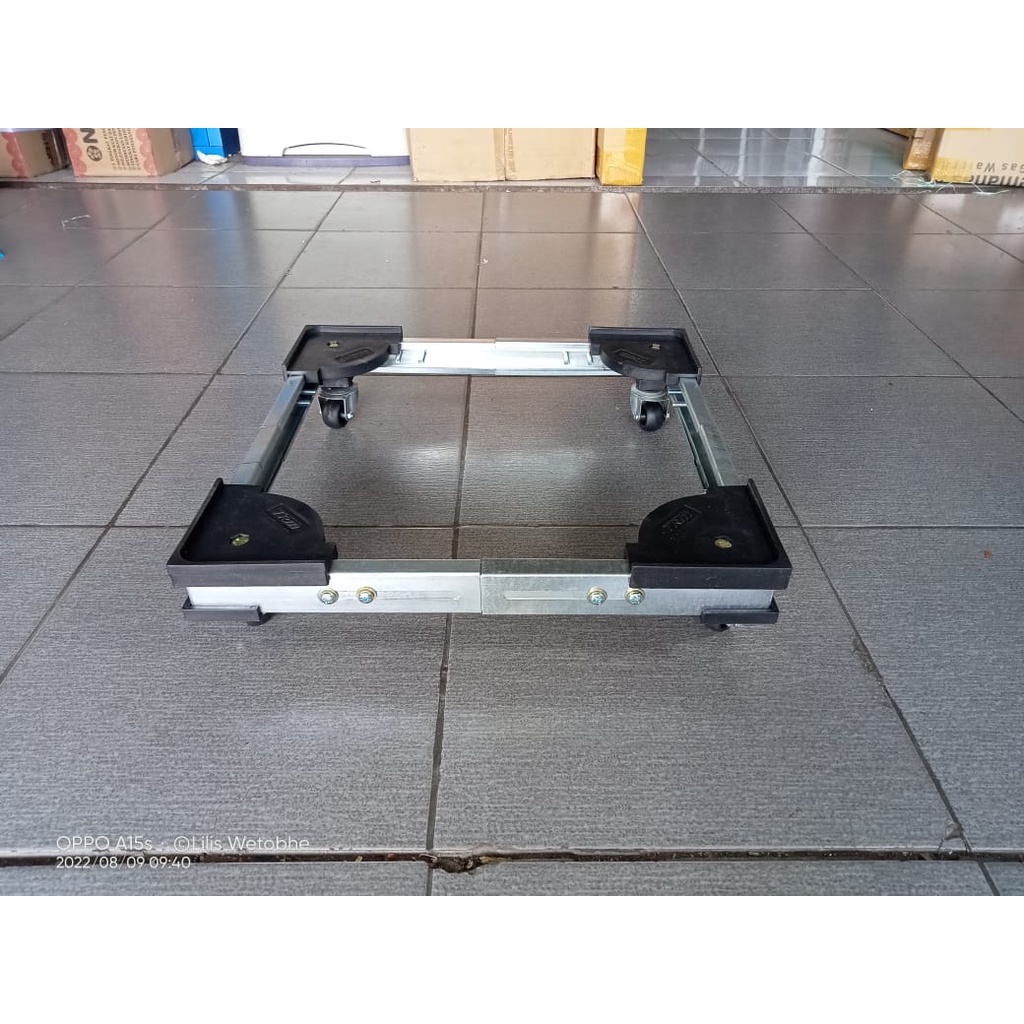 Jual Roda kulkas, Alas Mesin Cuci Tatakan Kaki Alas Kulkas Besi ...