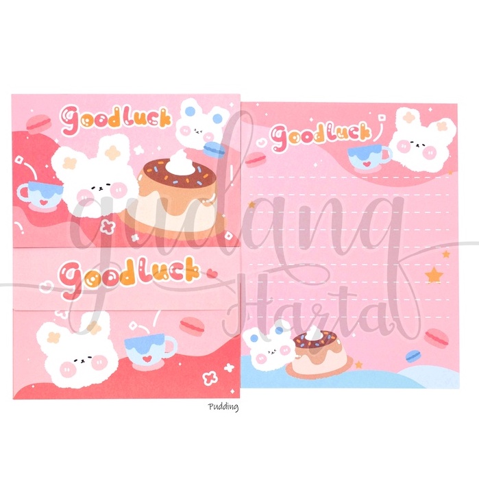 Jual Kertas Surat Lucu Surat Menyurat Motif Car Cupcake Lucky GH 305605 ...