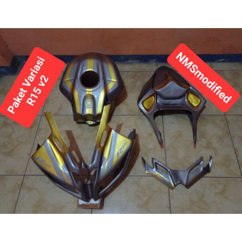 Jual Paket R15 Lama V1 V2 Kedok HL Model R6 +Body Ducati +Cover Tangki ...
