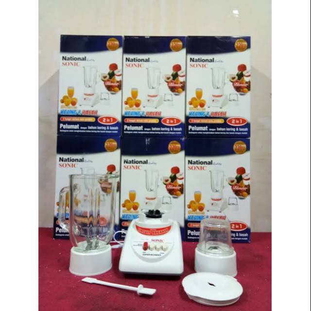 Jual Blender Glass / Kaca - NATIONAL SONIC 2IN1 | Shopee Indonesia