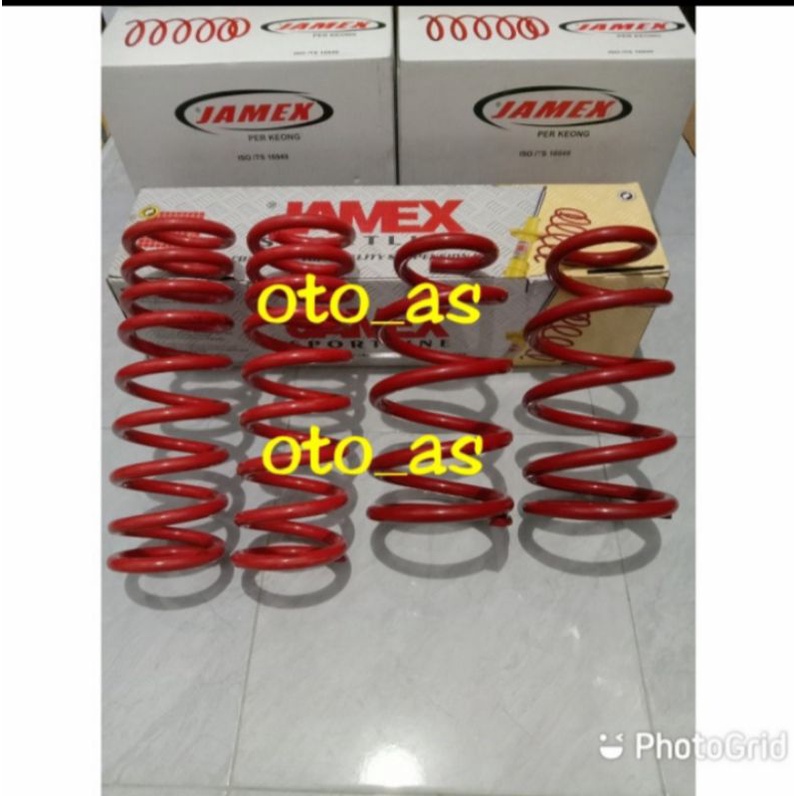 Jual PAKET PER KEONG COIL SPRING JAMEX EMPUK KIJANG INNOVA DIESEL DEPAN & BELAKANG | Shopee ...