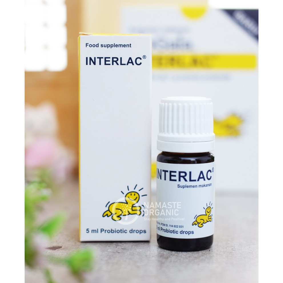 Jual INTERLAC PROBIOTIC DROPS - 5ML | Shopee Indonesia
