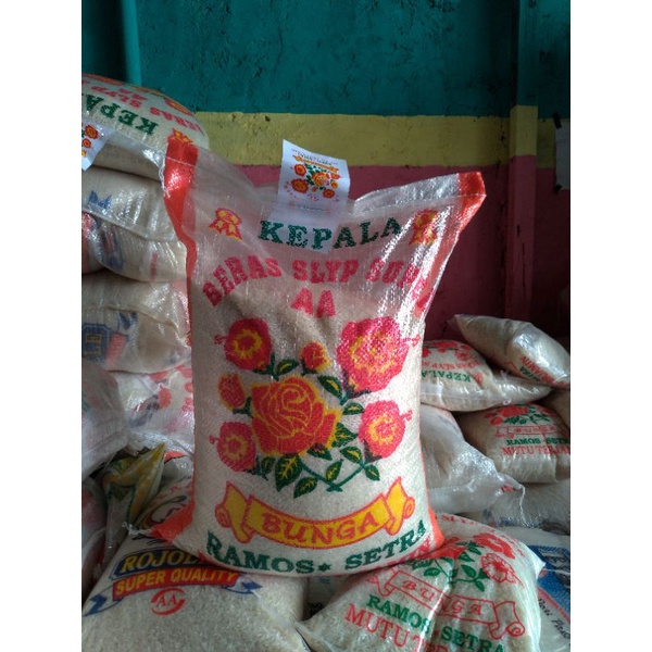 Jual BERAS CAP BUNGA SETRA RAMOS 10 KG | Shopee Indonesia