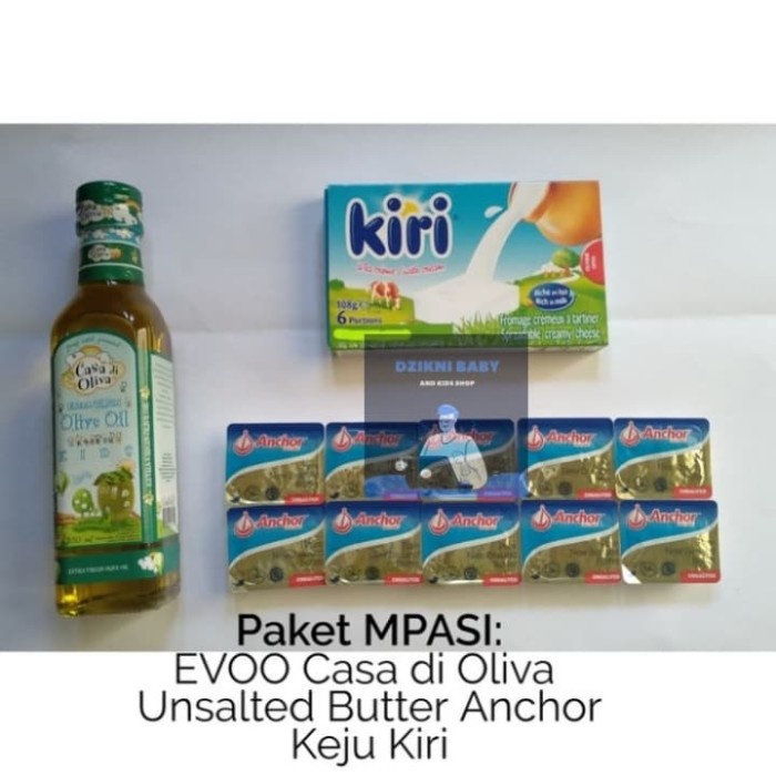 Jual Paket Hemat Mpasi Evoo Cassa Di Olivia Ub Anchor Keju Kiri ...