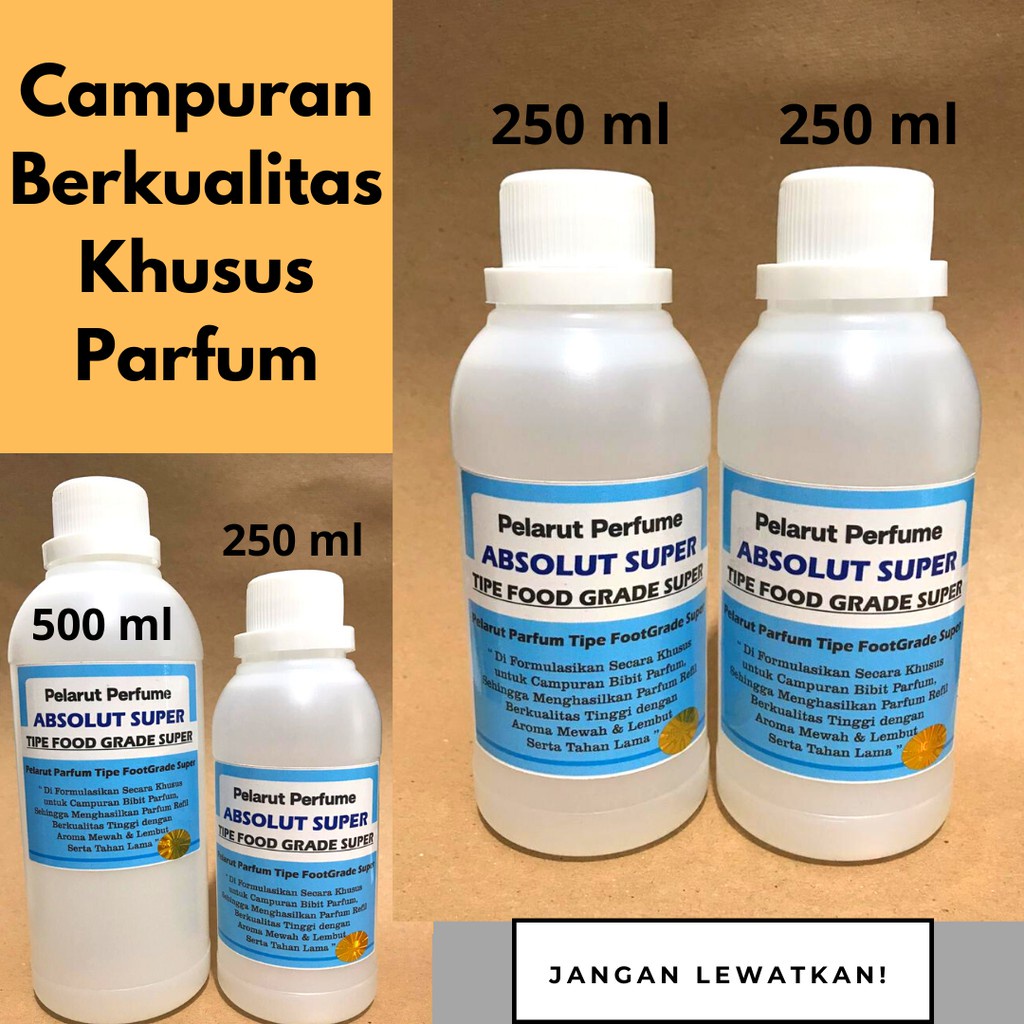Jual ABSOLUTE FOOD GRADE SUPER 96 % ( 250 ml ) / ABSOLUTE / CAMPURAN ...