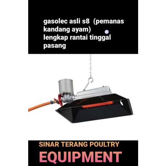 Jual GASOLEC S-8 ASLI /ALAT PEMANAS/alat peternakan unggas | Shopee ...