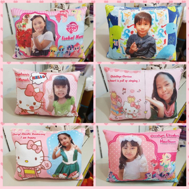 Jual Bantal Custom Foto, Nama ,ucapan ukuran 30x40 cm – Kado Unik ...