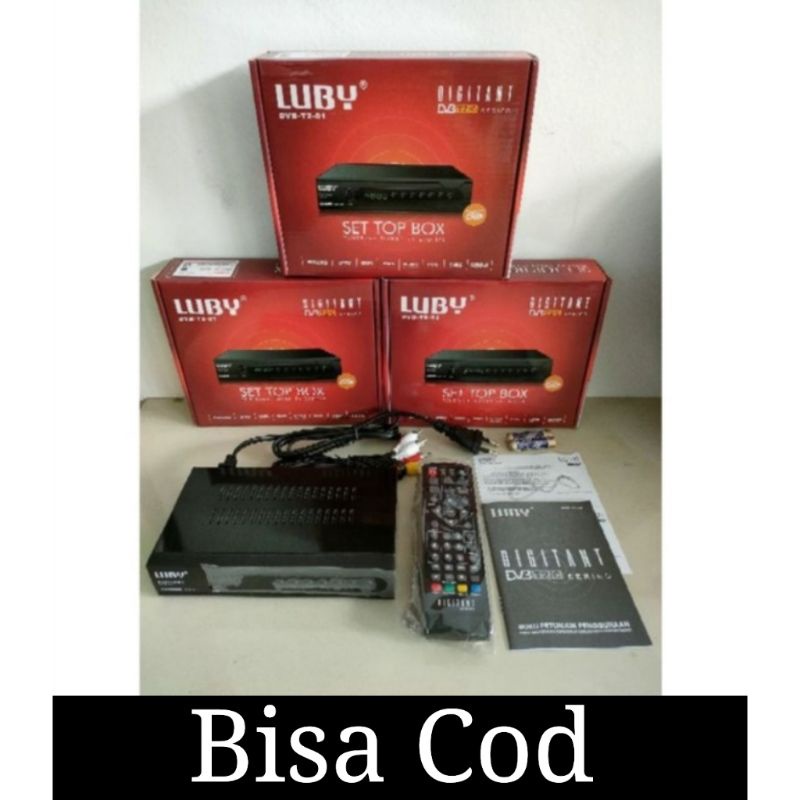 Jual Set Top Box /STB / Decoder penerima tv digital pada tv tabung merk ...