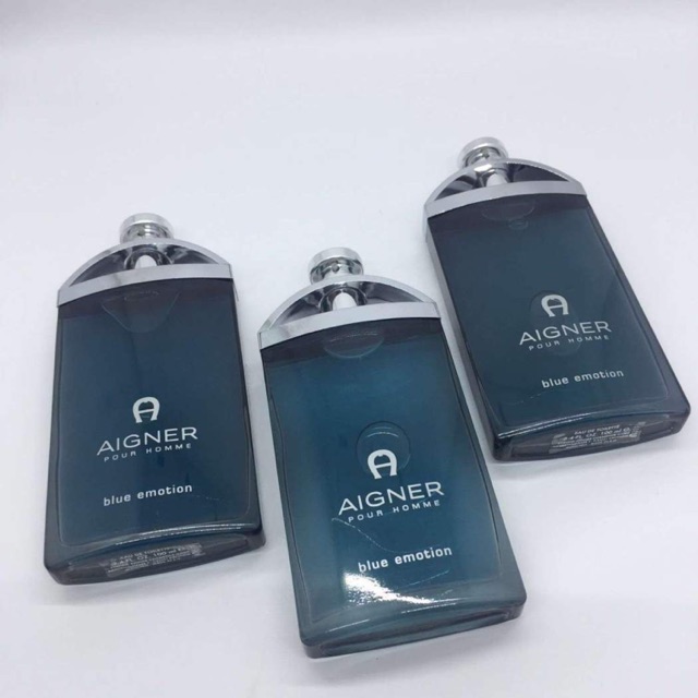 Jual parfum asli Aigner blue emotion for men 100ml (NON BOX) | Shopee ...