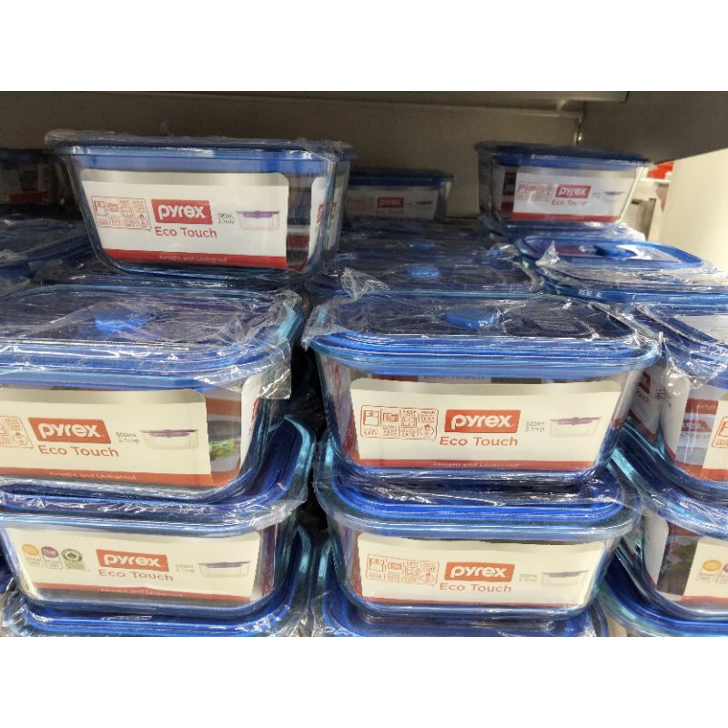 Jual PROMO PYREX ECO touch 500 ml wadah kaca tahan panas Microwave ...