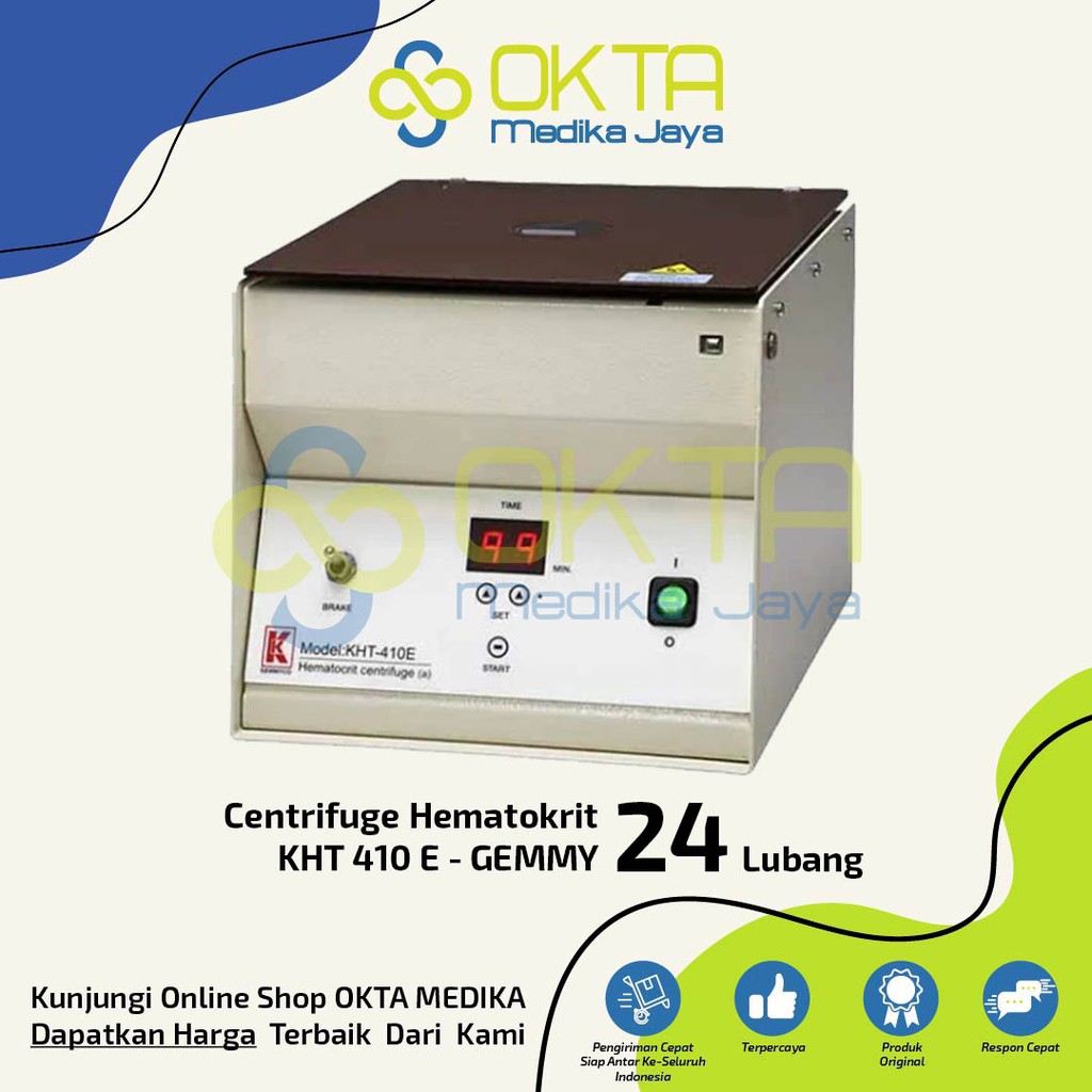 Jual CENTRIFUGE HEMATOKRIT 24 HOLE KHT-410E - GEMMY | Shopee Indonesia