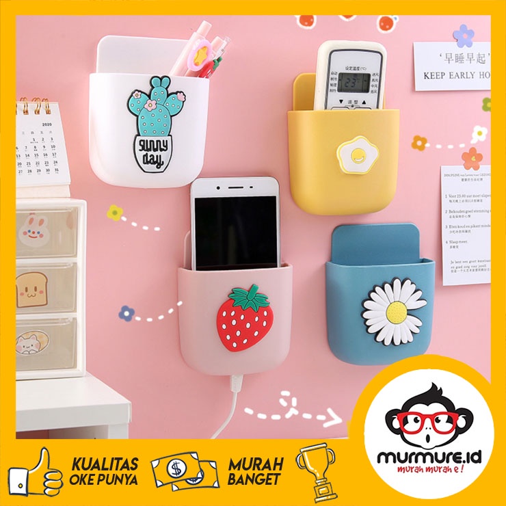 Jual MURMURE.ID | TEMPAT HP REMOT TV AC GANTUNG TEMPEL DINDING TEMBOK ...