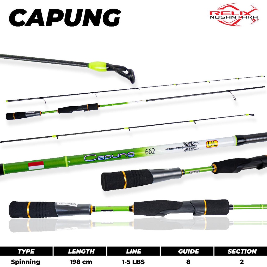 Jual JORAN RELIX NUSANTARA CAPUNG 662 UL 1-5 LBS | Shopee Indonesia