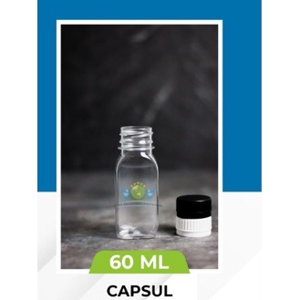 Jual Botol Plastik Kecil Ukuran 60ml Capsul Botol Kapsul Eceran ...