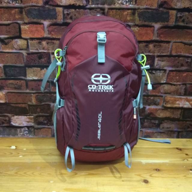 Jual Tas Gunung Cotrek - Tas Semi Carrier Cotrek Seblat 40L-Backpack Co ...