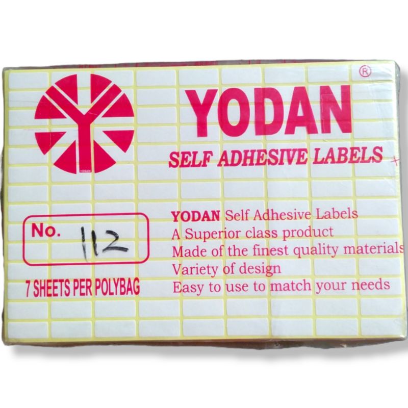 Jual YODAN LABEL PUTIH STIKER KERTAS PUTIH | Shopee Indonesia