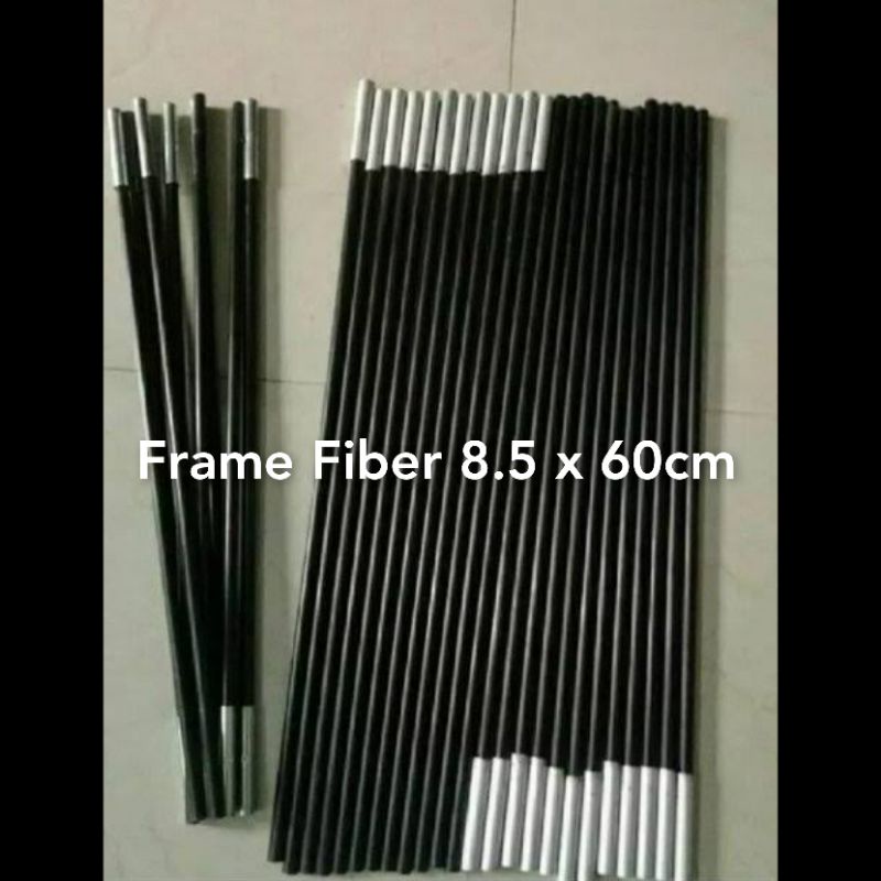 Jual Frame Tenda Camping Great Outdoor 8.5mm x 60cm / Frame Tenda Fiber ...