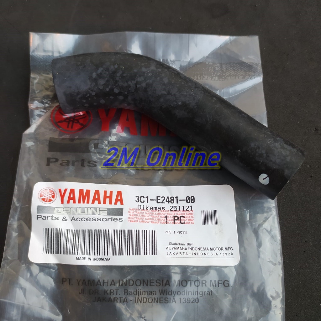 Jual 3C1-E2481-00 Pipe 1 Pipa Radiator Kiri Pendek Vixion Ori YGP ...