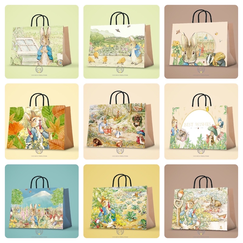 Jual Paper bag Kado Custom Tas Kado Tas Kertas Cheviostar Peter Rabbit ...