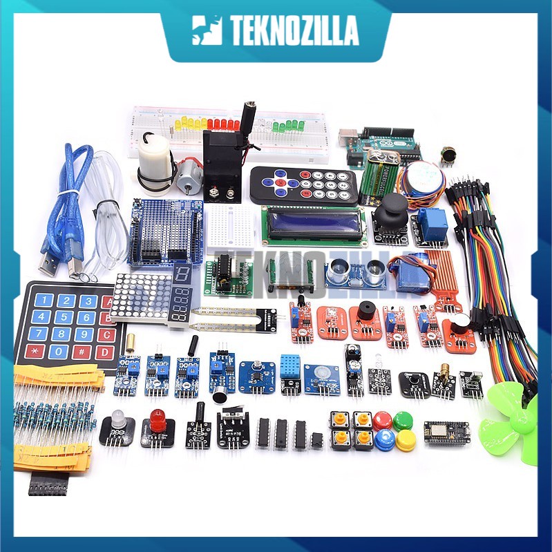 Jual Ultimate Arduino Uno Learning Kit with NodeMCU | Shopee Indonesia