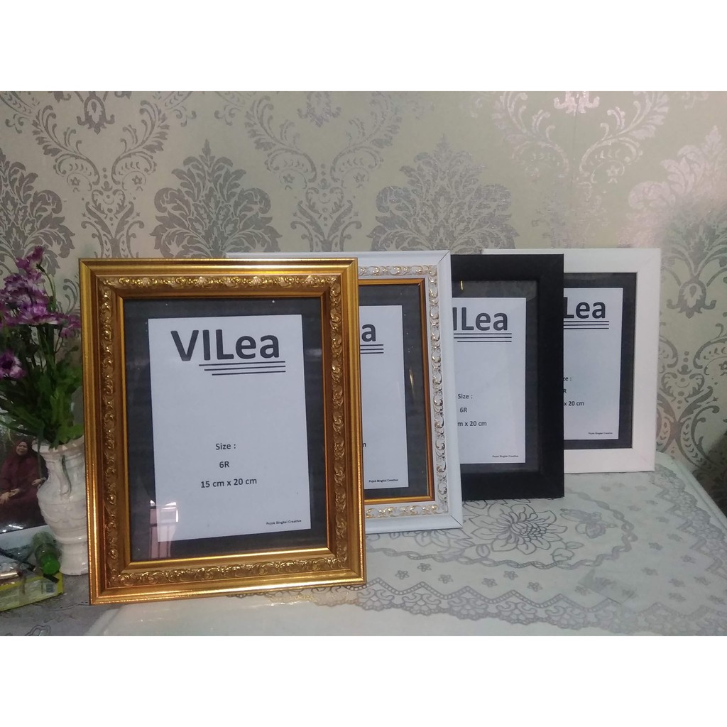 Jual bingkai foto / frame foto 6r / bingkai / frame / figura foto 6r ...