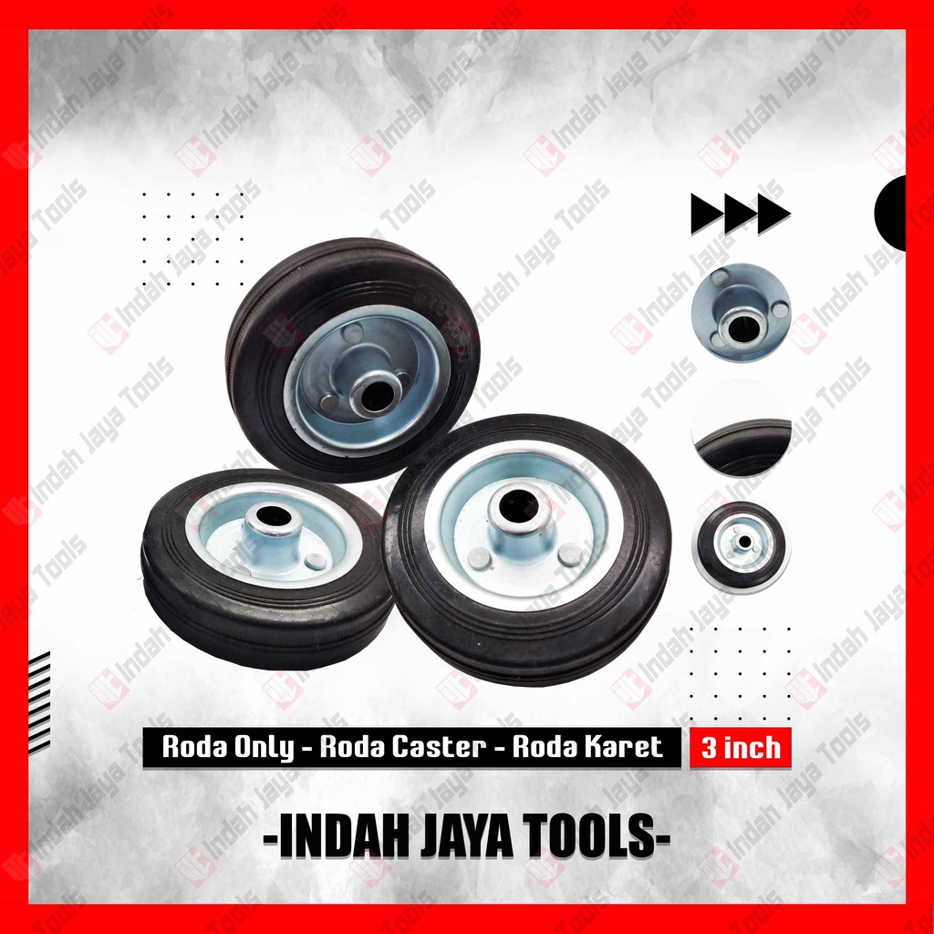 Jual RODA ONLY 3 Inch RODA ONLY 3 Inch - Roda Caster Roda Caster Roda ...
