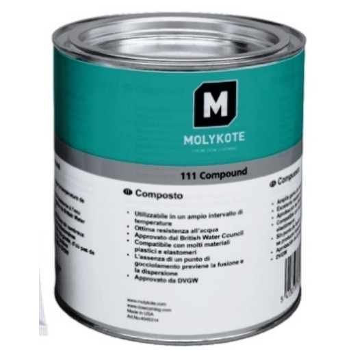 Jual dow corning molykote 111 compound silicone grease 1kg FDA,molycote ...
