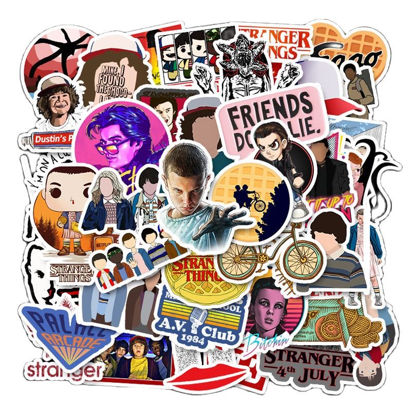 Jual Stranger Things Sticker Pack (50pcs) | Shopee Indonesia