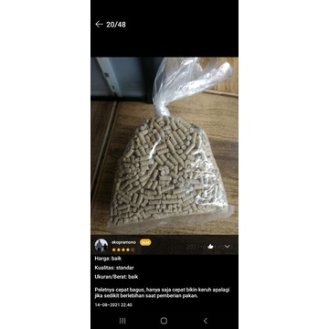 Jual PAKAN IKAN TENGGELAM 1KG | Shopee Indonesia