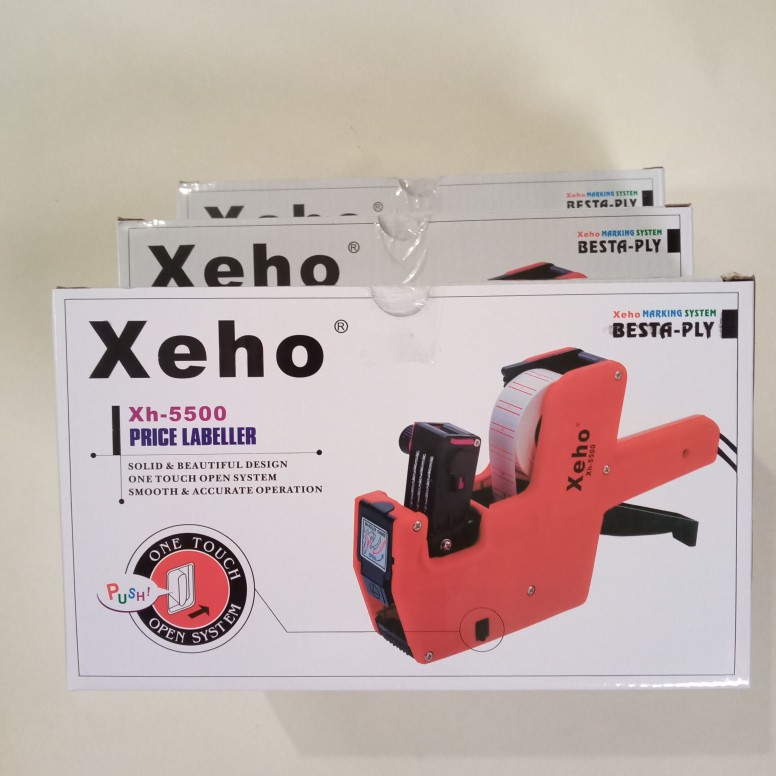 Jual Mesin Label Harga Alat Tembak 1 Baris 8 Digit MX-5500 Xeho ...