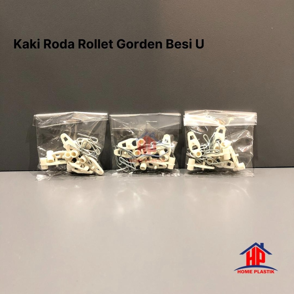 Jual Kaki Roda Rollet Besi U Aluminium / Kawat Roda Tutup Kaki Gorden ...