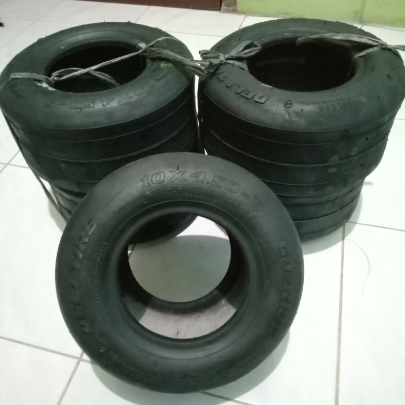 Jual Ban ukuran 10x4.50-5 tipe selick Tubless | Shopee Indonesia