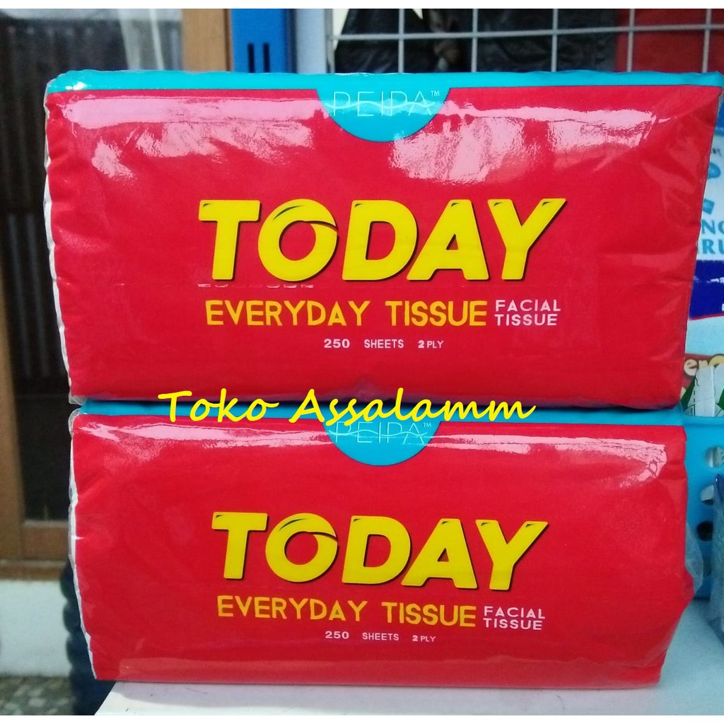 Jual Tissue Today 250 sheet (2 ply) | Shopee Indonesia