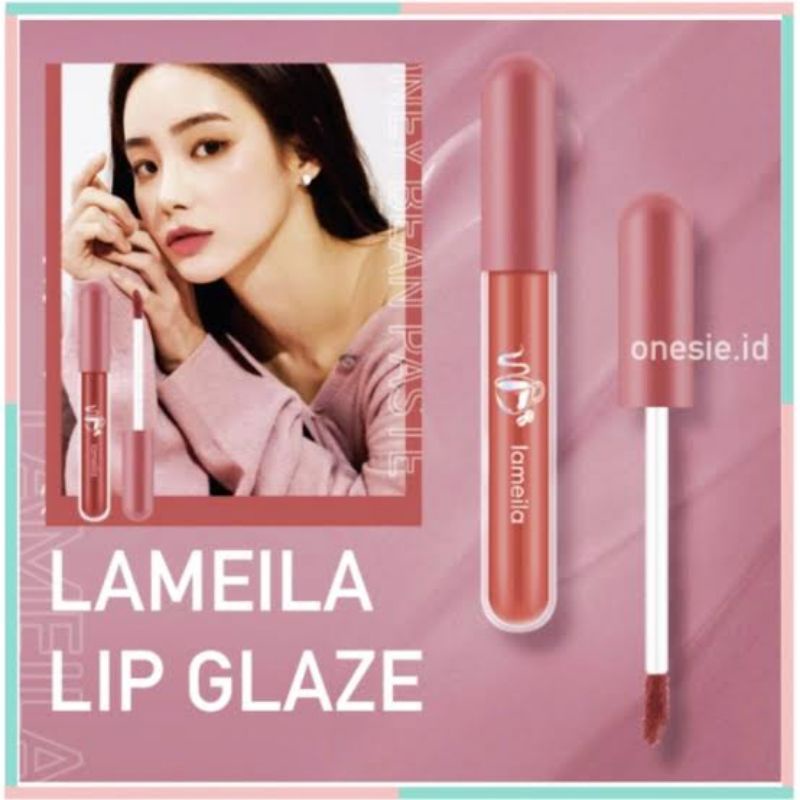 Jual Lamelia Lipglaze Nude Edition | Shopee Indonesia