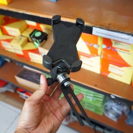 Jual Holder Bracket Handphone Smartphone Stang Vespa Px Excel Super ...