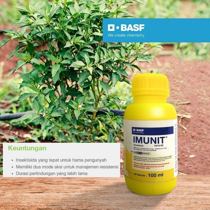 Jual Insektisida IMUNIT 75/75 SC - 250 ML Obat Ulat daun, Ulat buah ...